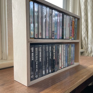 Minimalist Cassette Tape Shelf - Etsy