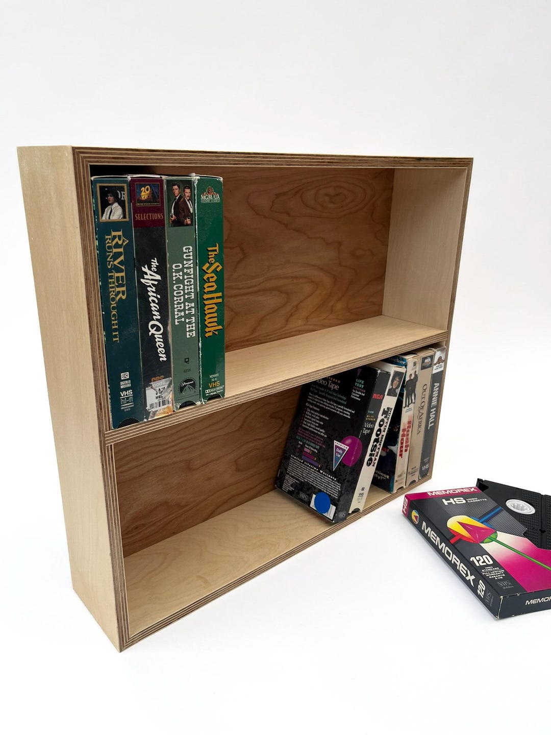Modern VHS Tape Storage Display Shelf - Etsy