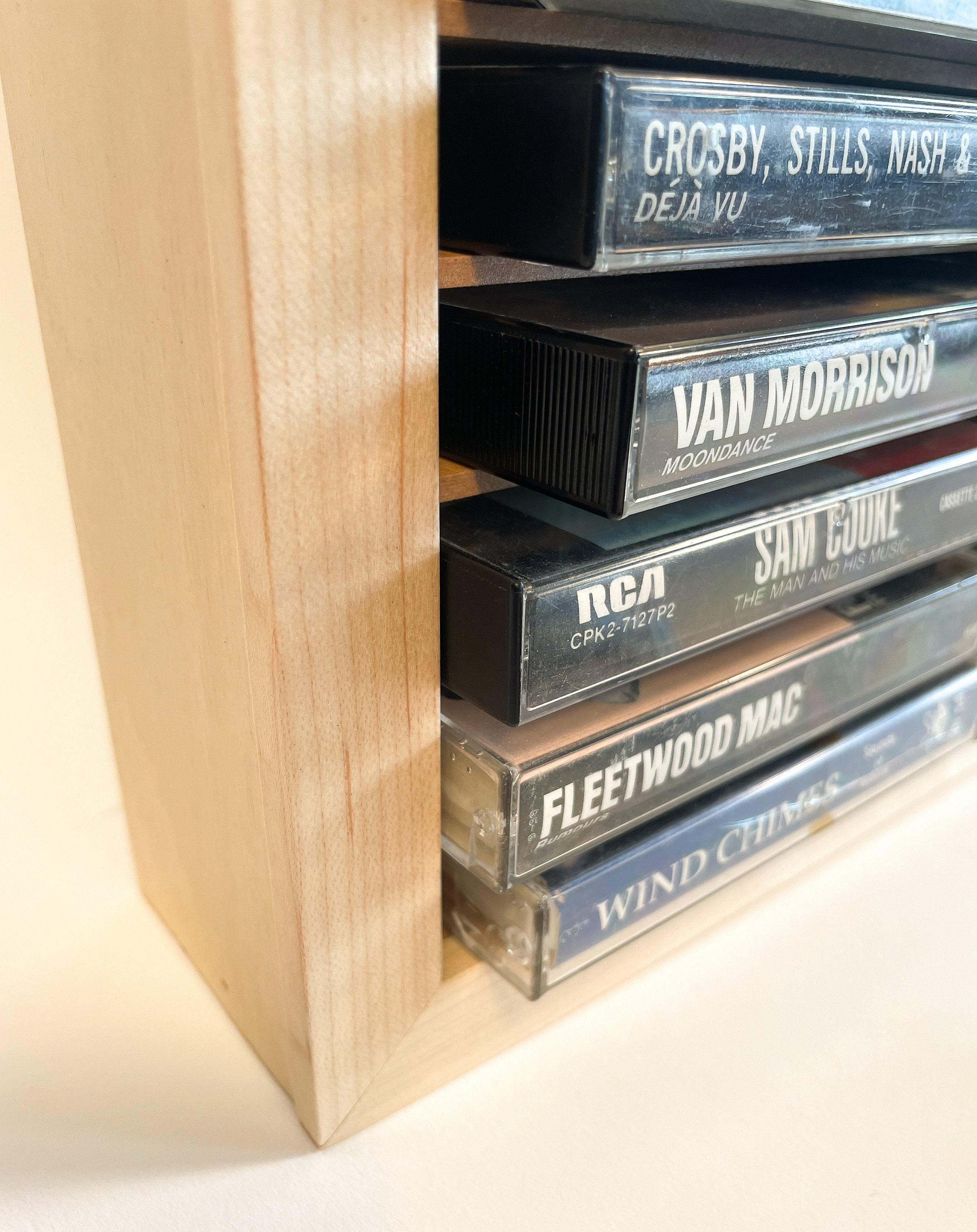 100 Slot Cassette Tape Display Shelf - Etsy
