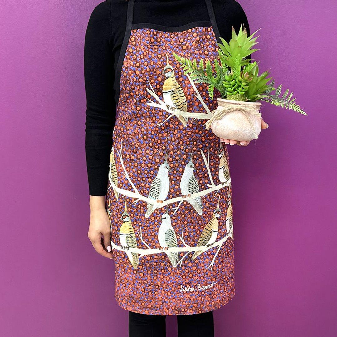 Spinifex Pigeon Apron: Australian Aboriginal Design, Fair Trade Cotton ...
