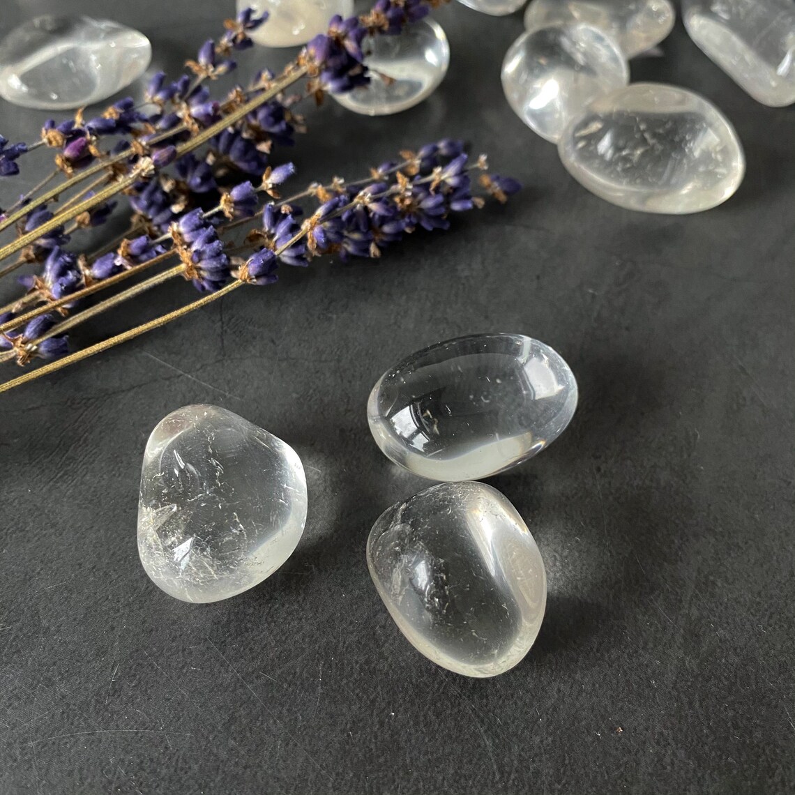 Piedras de cuarzo transparentes | Etsy