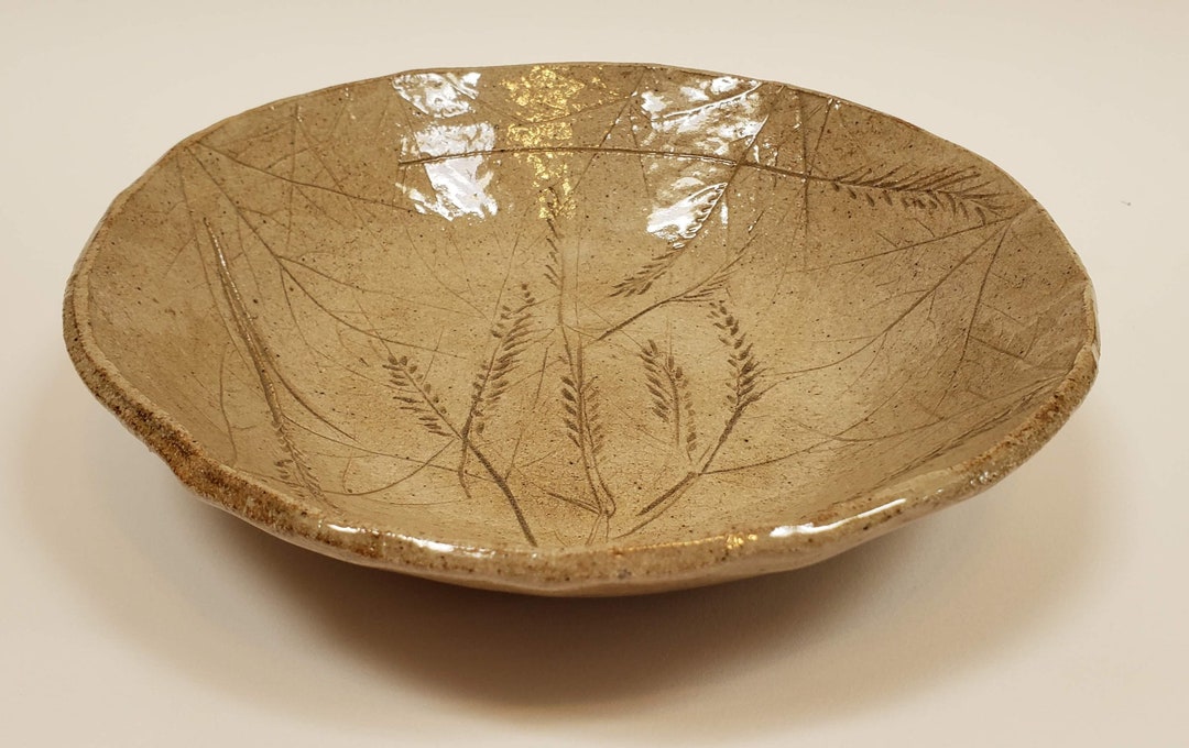 Handmade Stoneware Bowl - Etsy