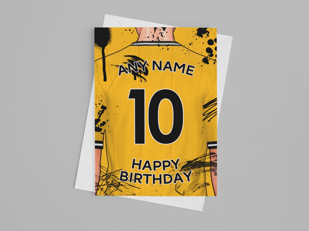 Wolves Birthday Card Wolves Personalised Birthday Card - Etsy