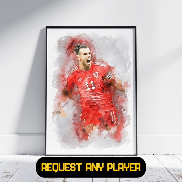 Gareth Bale - Etsy