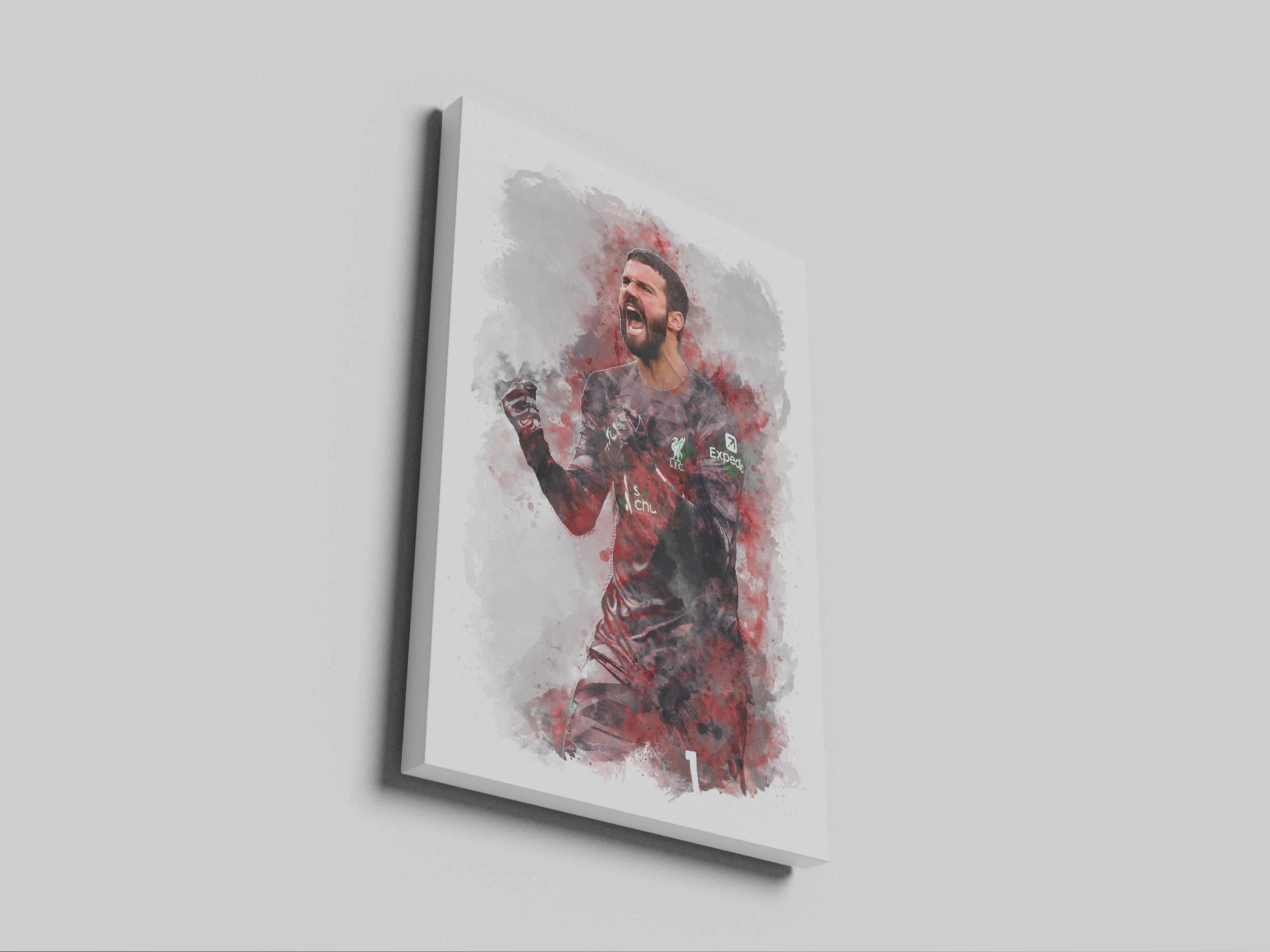 Alisson Becker Liverpool Football Poster Gift, Gift for Him/her ...