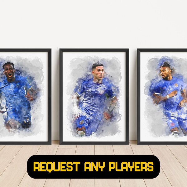 Chelsea Fc - Etsy UK