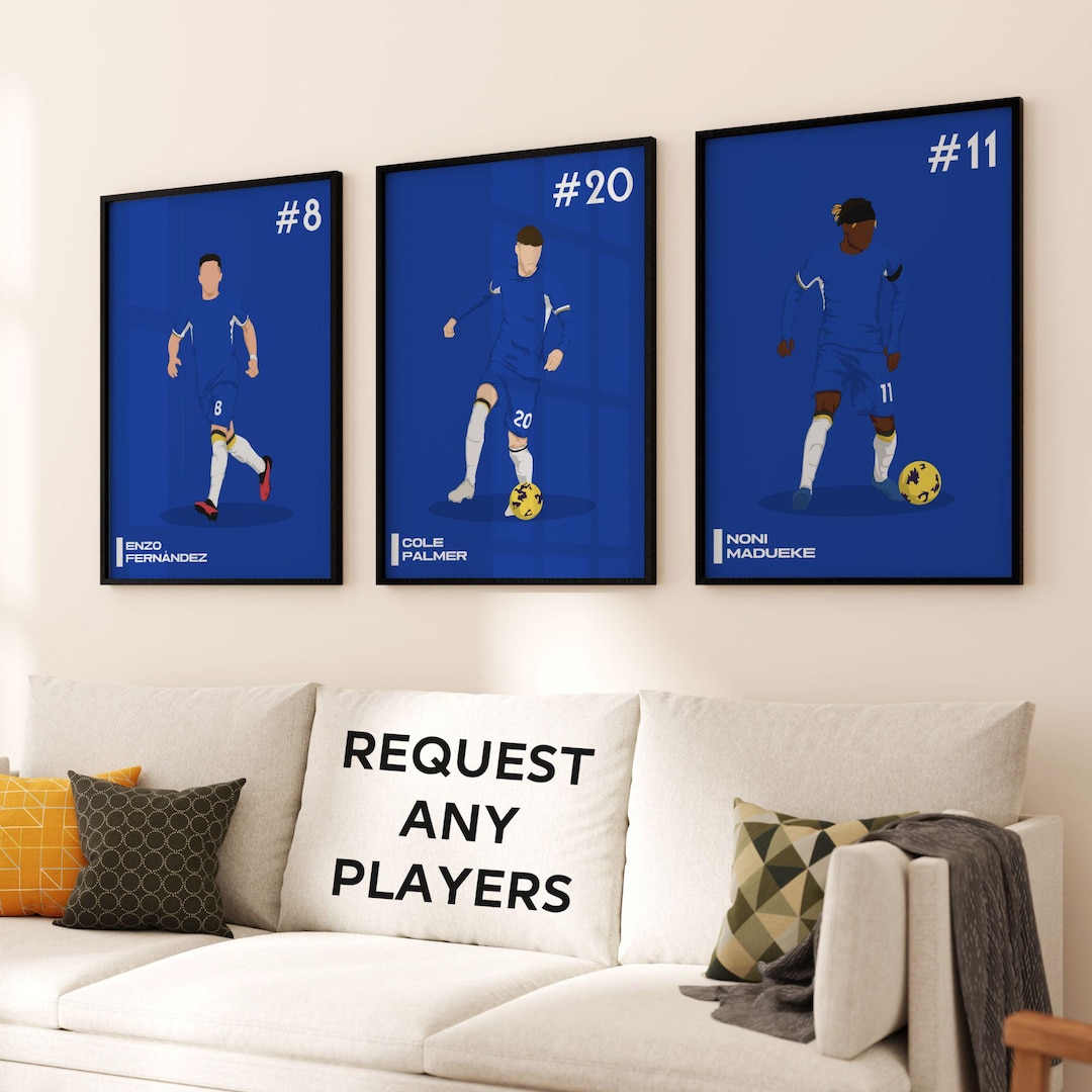 Chelsea Gift Set - Football Posters Gift, Gift for Son/daughter ...
