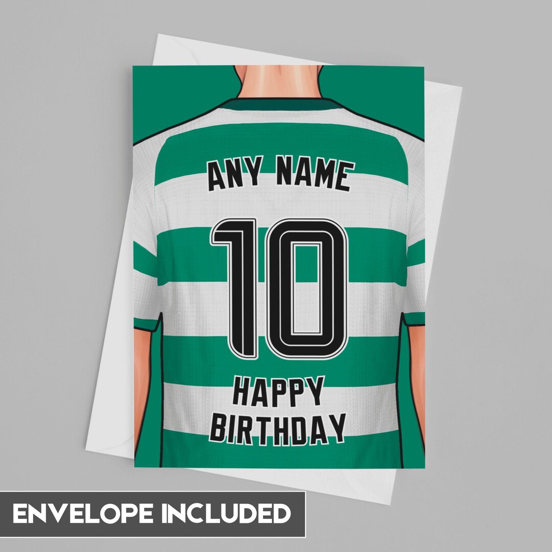 Celtic Birthday Card | Celtic Personalised Birthday Card | Fathers Day ...
