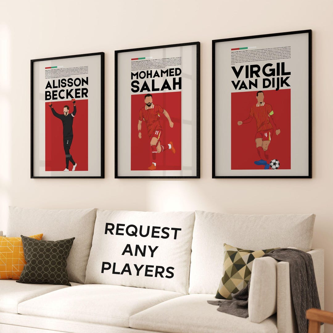 Liverpool Gift Set - Football Posters Gift, Gift for Son/daughter ...