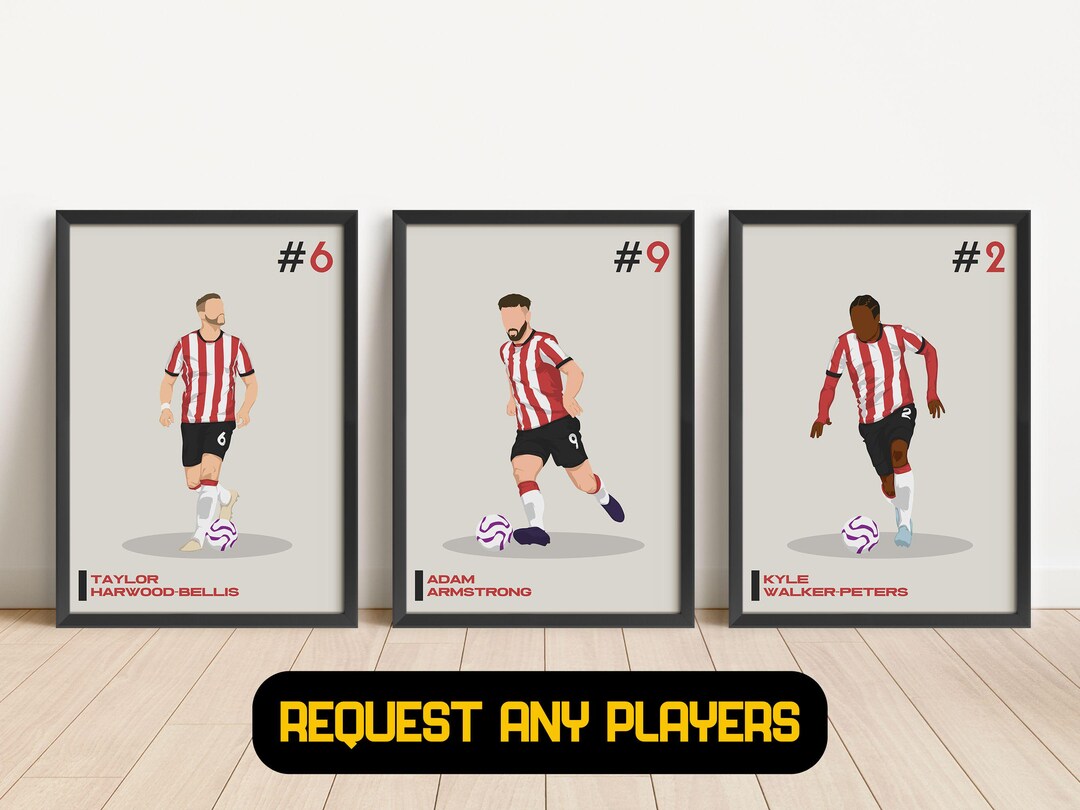 Southampton Gift Set Football Posters Gift, Gift for Son/daughter ...