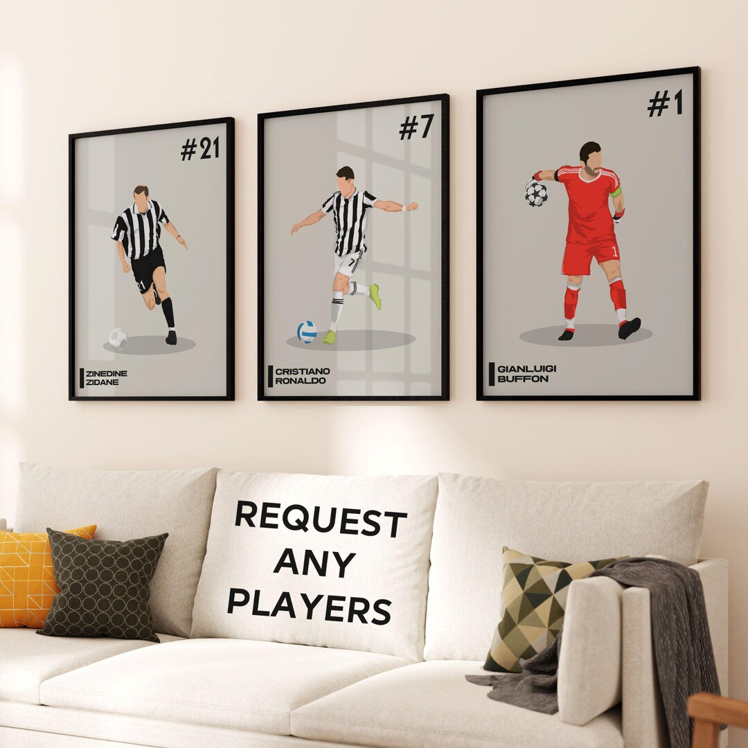 Juventus Gift Set - Football Posters Gift, Gift for Son/daughter ...