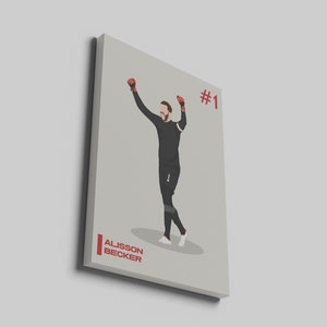 Alisson Becker Liverpool - Football Poster Gift, Gift for Him/her ...