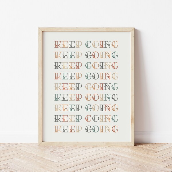 Keep Going - Etsy