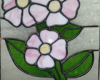 Stained Glass Dogwood Pattern - Etsy