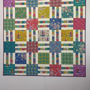 Bright Floral Quilt-large Throw Quilt- Multiple Colors - Etsy