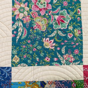 Bright Floral Quilt-large Throw Quilt- Multiple Colors - Etsy