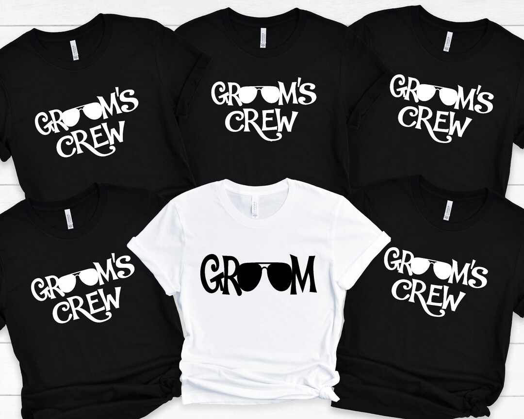 Groom Crew Shirt Wedding Party Shirts Bachelorette Shirts - Etsy