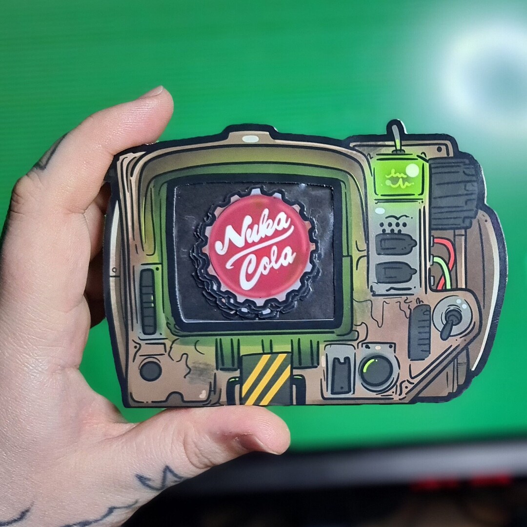 Fallout Pip Boy Nuka Cap Sticker Pack - Etsy