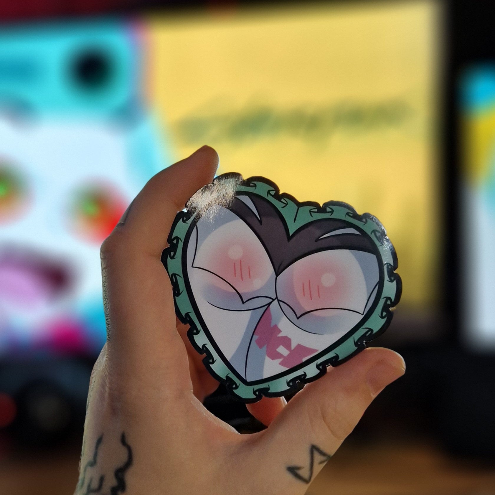 Rebecca Cyberpunk Edgerunners Booty Heart Sticker - Etsy