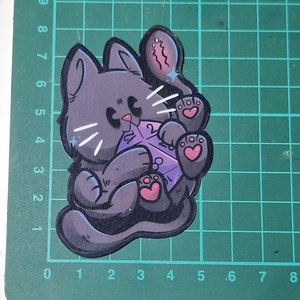 Displacer Kitty Sticker - Baldur's Gate 3 - Dnd - Dungeons and Dragons ...