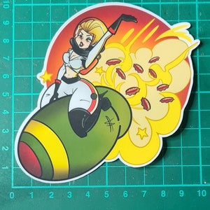 Nuka Girl Sexy Pin up Sticker - Etsy