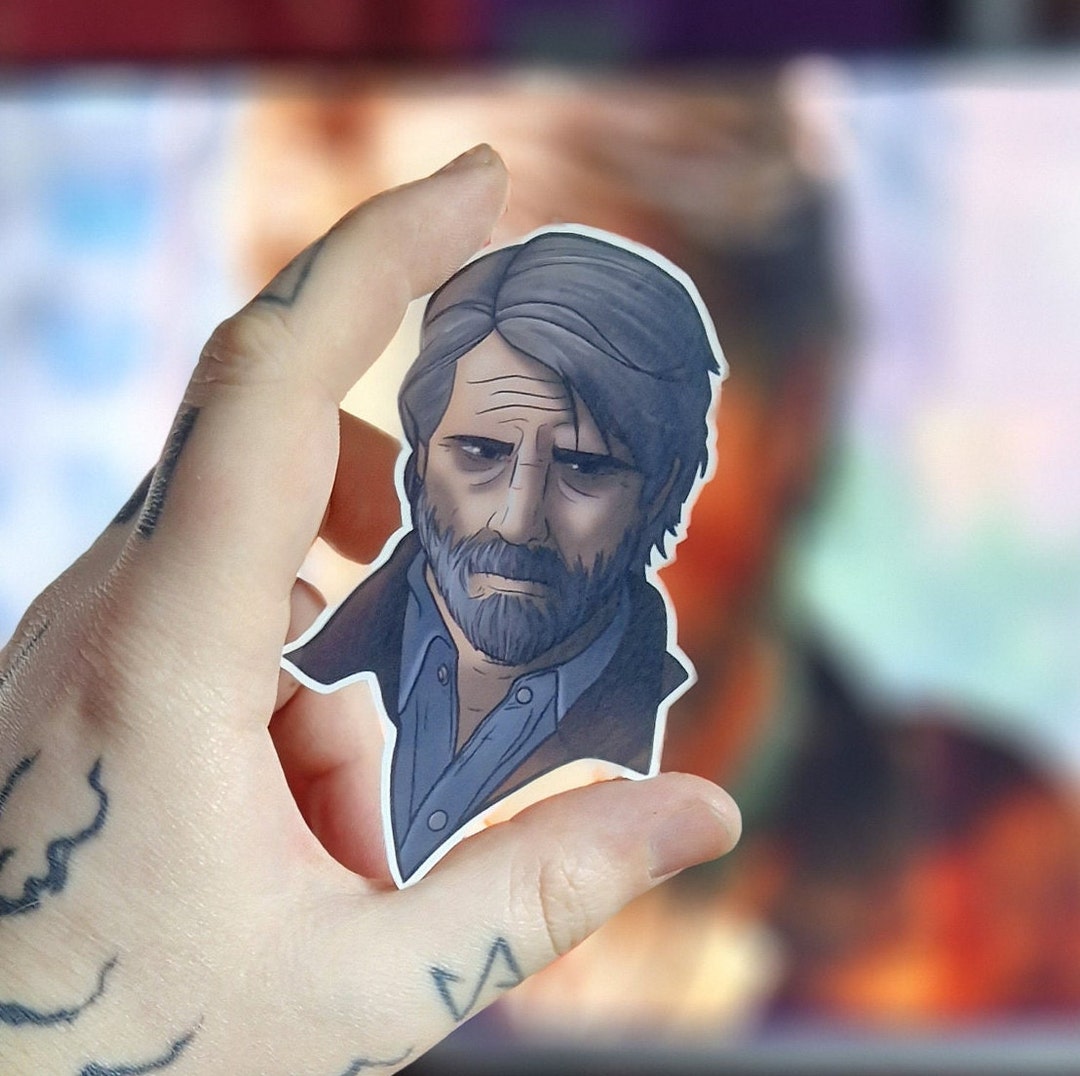 The Last of Us 2 Joel Portrait Sticker - Etsy