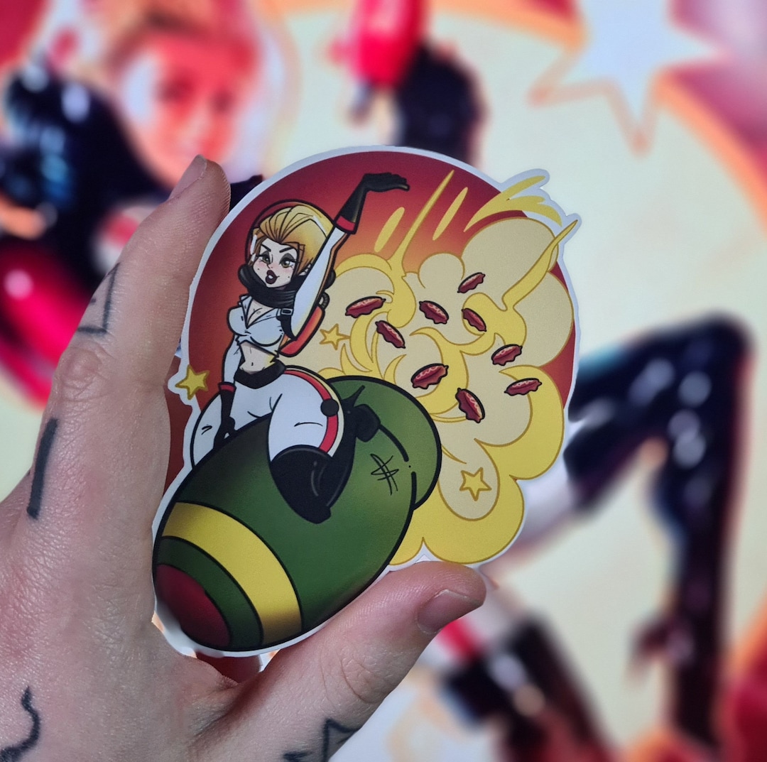 Nuka Girl Sexy Pin up Sticker - Etsy