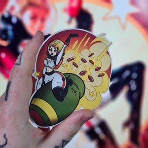 Nuka Girl Sexy Pin up Sticker - Etsy