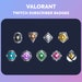 Twitch Sub Badges / Cheer Bit Badges Overwatch Ranks Overwatch 2 - Etsy