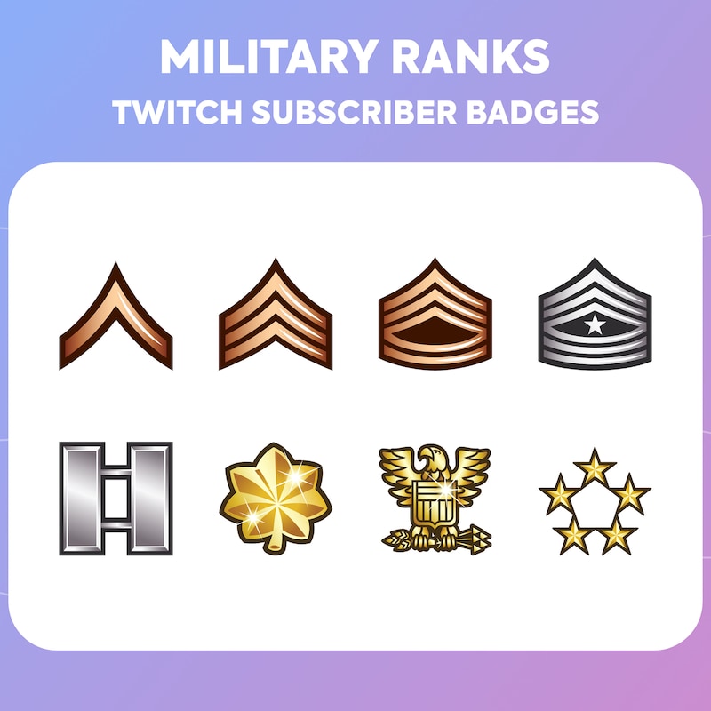 Army Rank Wall - Etsy