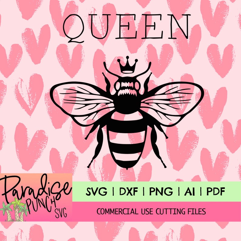 QUEEN BEE SVG Svg for Cricut - Etsy