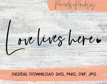 Live Love Learn Cuttable Design SVG PNG DXF & Eps Designs - Etsy