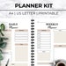 Aesthetic Printable Planner Bundle,planner Inserts,daily Organizer ...