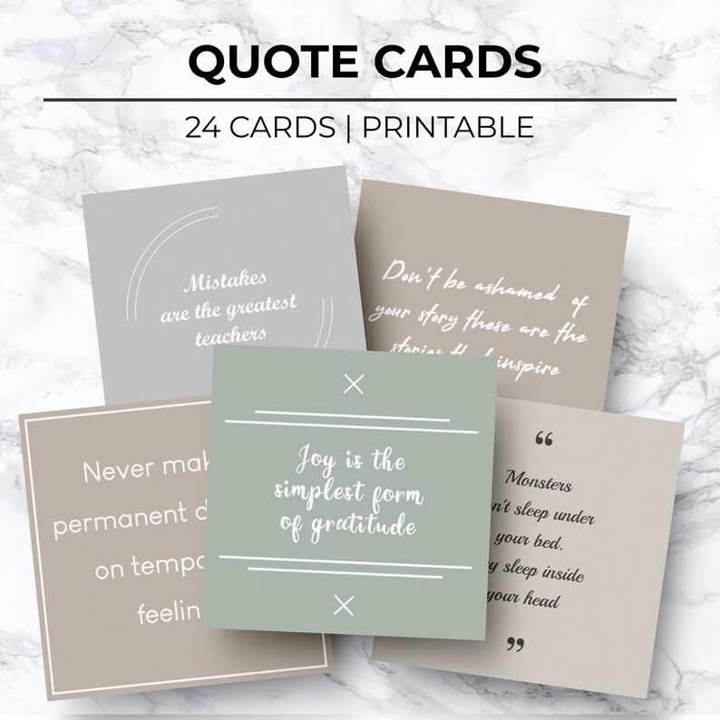 Printable Inspirational Quotes and Affirmations,printable Simple ...