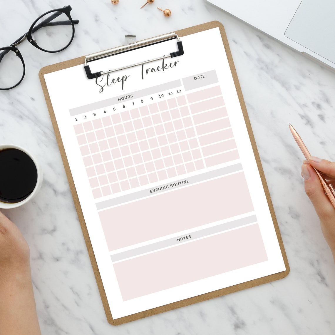 Printable Sleep Tracker,minimalist Sleep Log,weekly Sleep Tracker ...