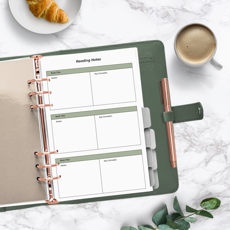 Student Planner, Academic Planner, School Year Journal, College ...