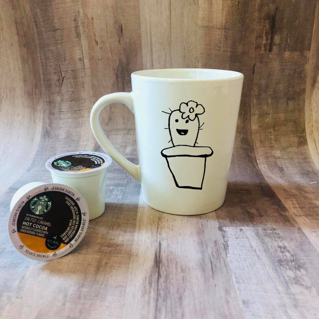 Hand Drawn Cactus SVG, PNG Bundle - Etsy