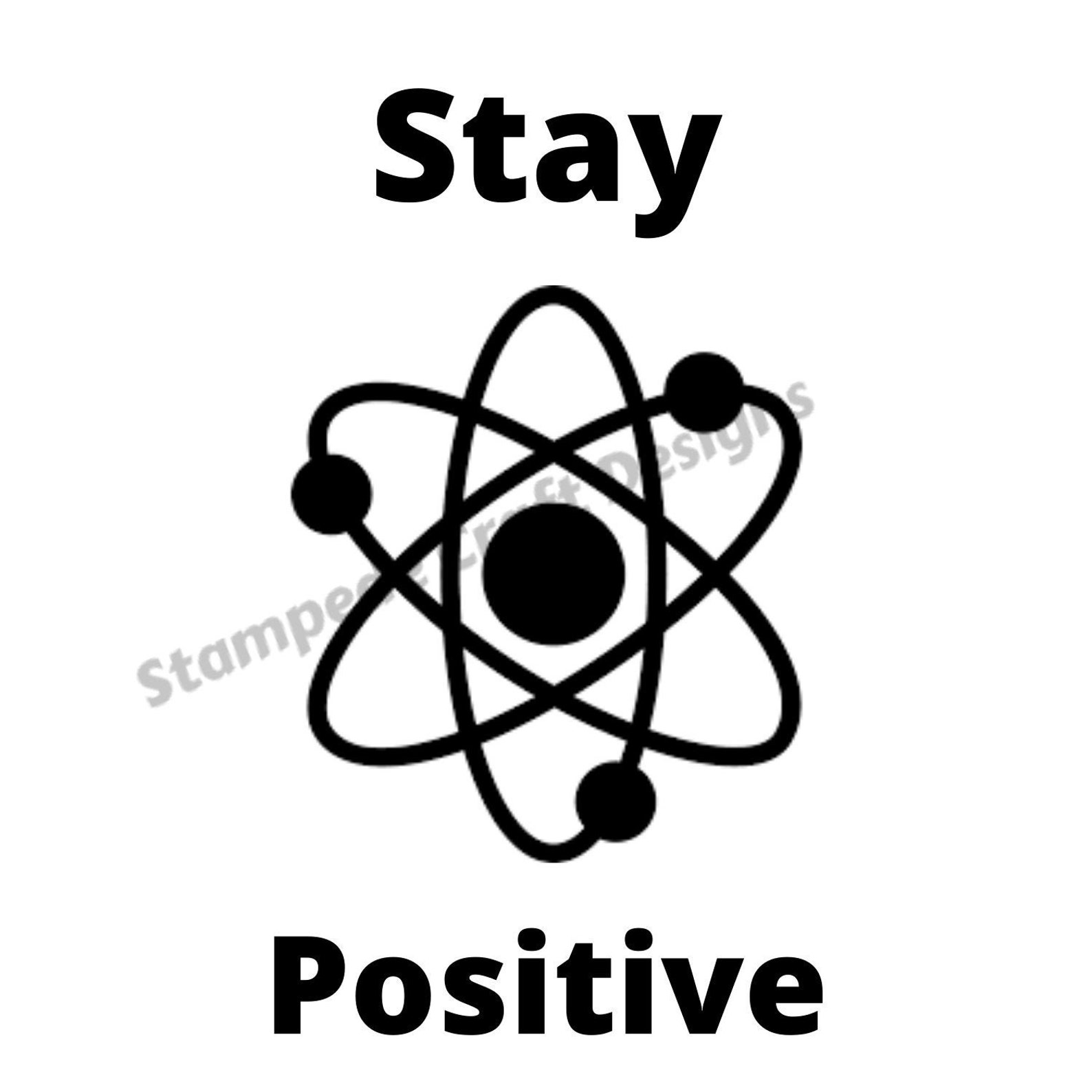 Stay Positive Svg File~ Available to Download Now! - Etsy