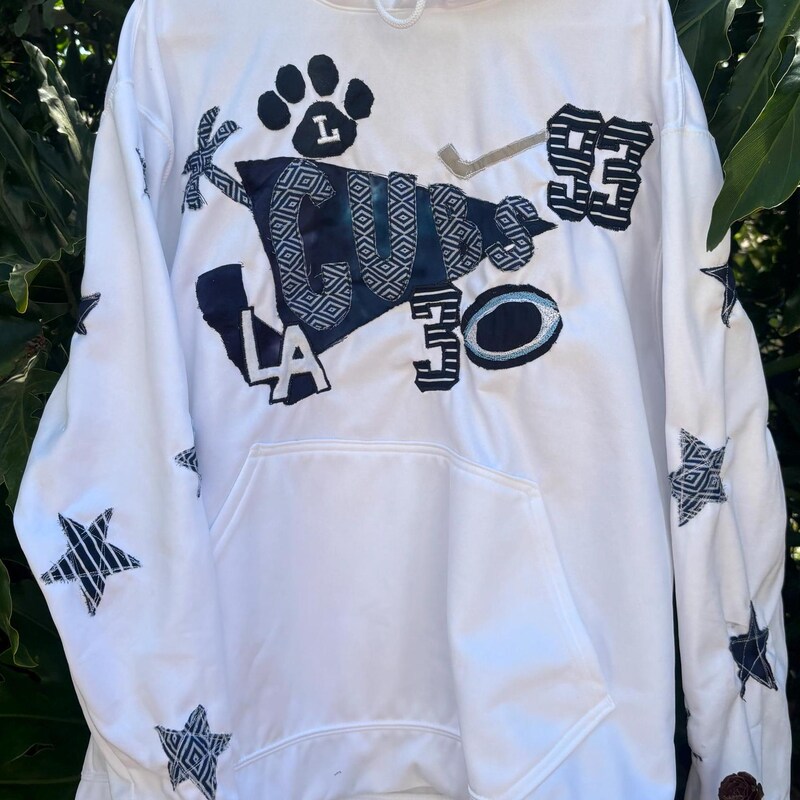 Patch Work Sweatshirt - Etsy