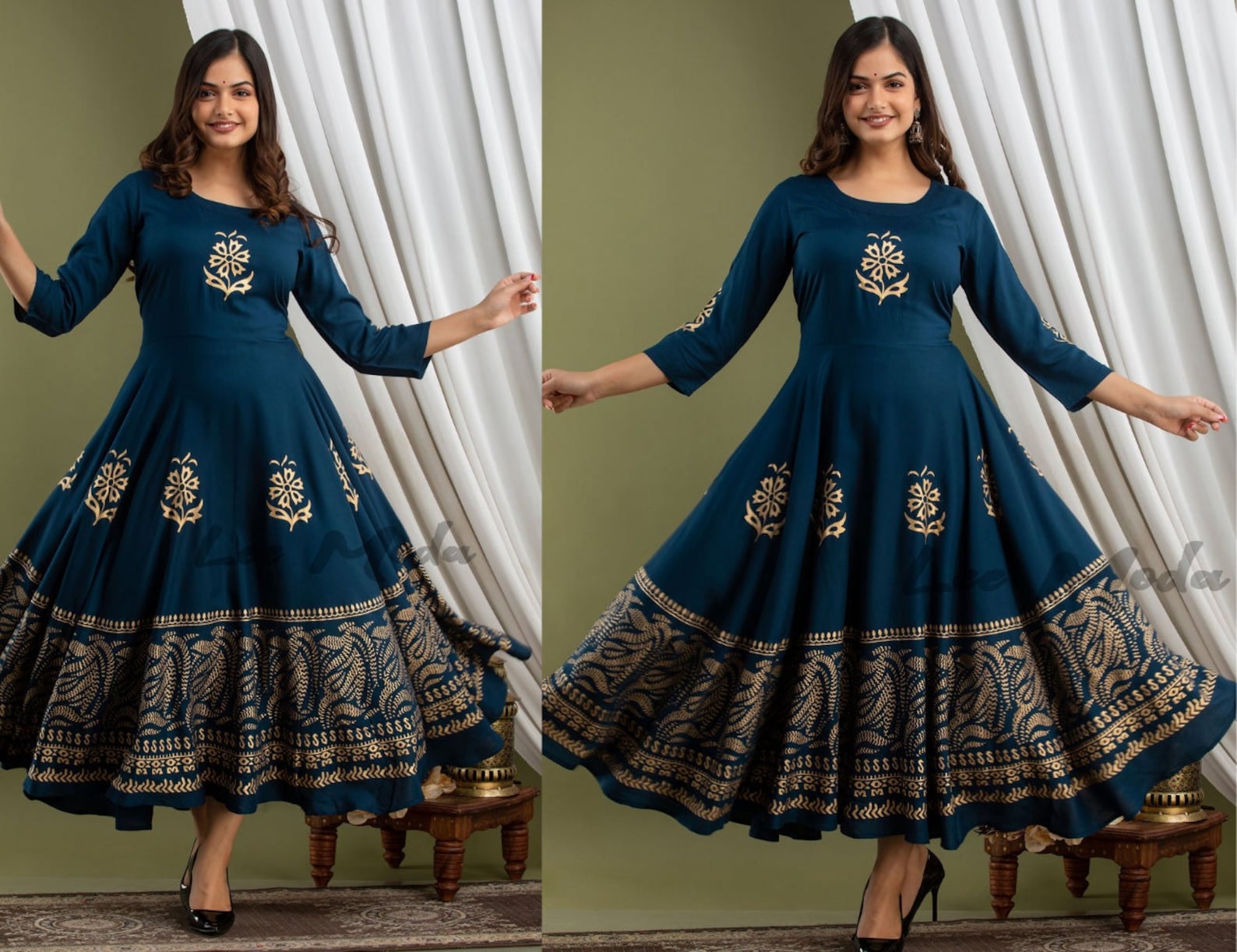 Indian Dress for Women Plus Size India Dress Anarkali Gown - Etsy