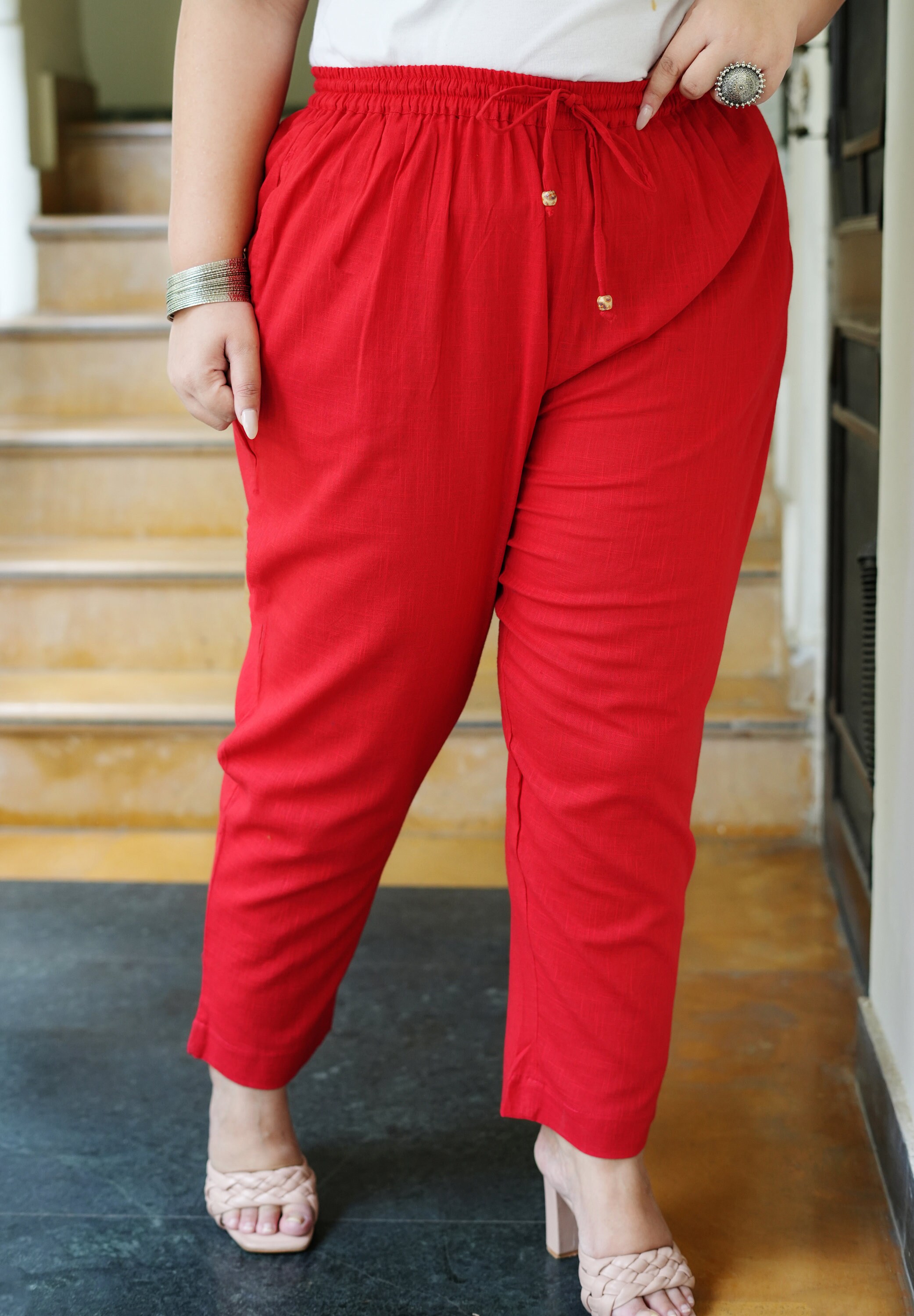 Plus Size Bottoms for Women Large Size Trouser With Pockets - Etsy