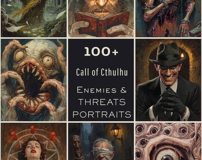 Cthulhu Handouts Mega Bundle | Interactive Handouts for Lovecraftian ...