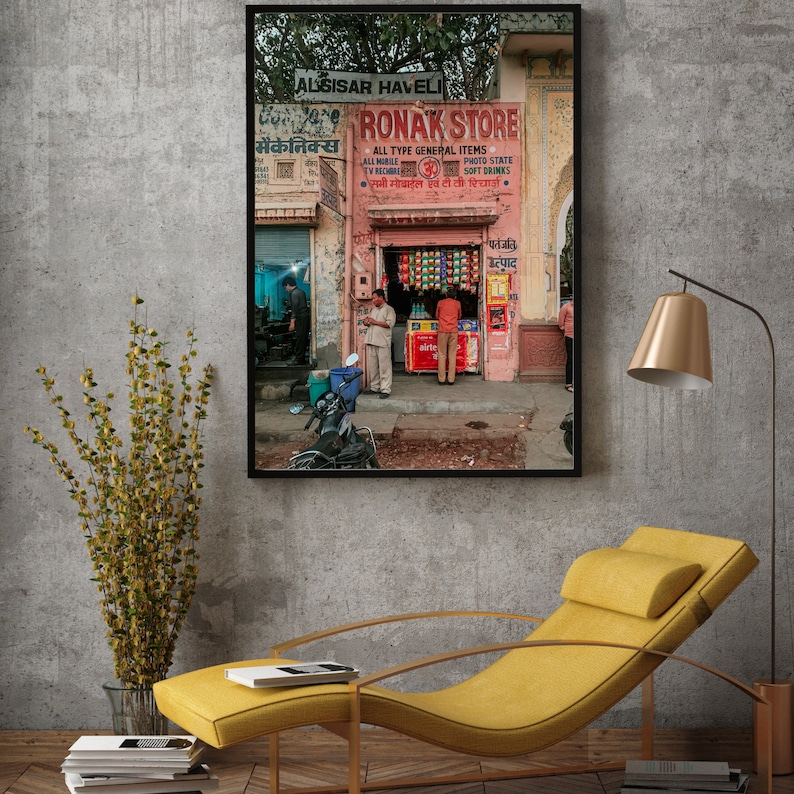 Street Photography, Indian Travel, Old Indian Shop Front, Rajasthani ...