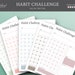 40 Day Habit Challenge Tracker, Goal Tracker, A4, A5 Size PDF - Etsy
