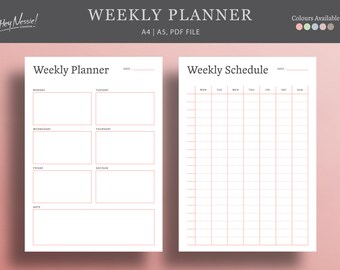 40 Day Habit Challenge Tracker Goal Tracker A4 A5 Size PDF - Etsy