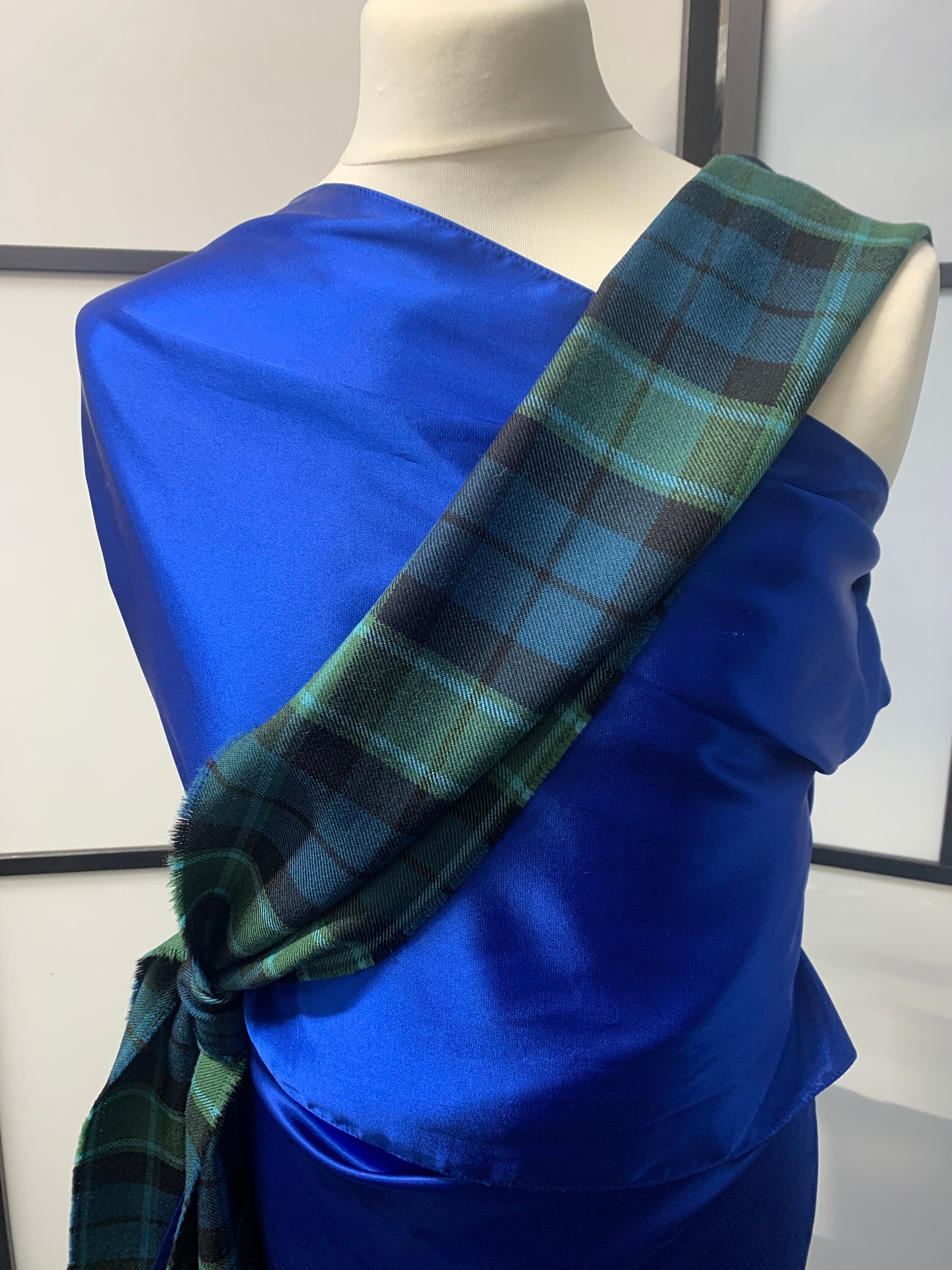 GRAHAM TARTAN SASH - Etsy