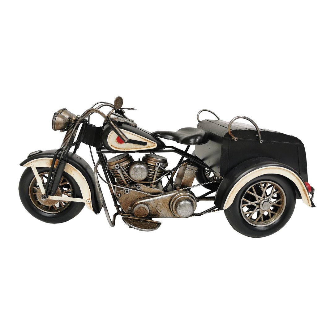 Highway Patrol Three-wheeled Motorcycle Metal Model - Etsy