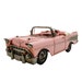 Pink Classic Convertible Car Metal Model - Etsy