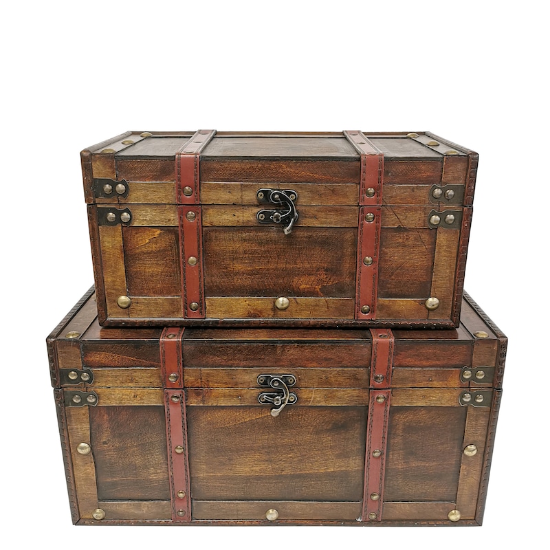 Wood Chest - Etsy