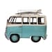 Vintage Blue Bus Metal Model - Etsy
